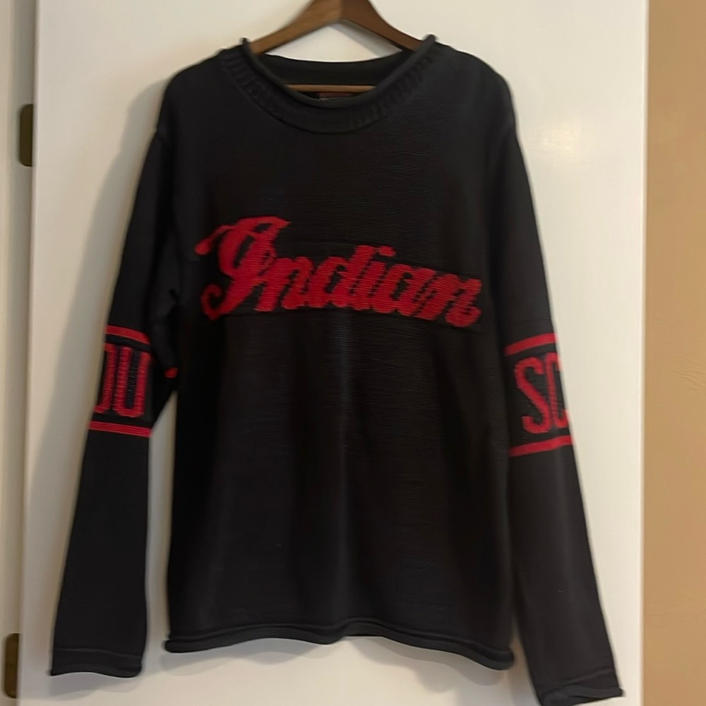Heavy Indian Scout Motorcycle Sweater - Gem